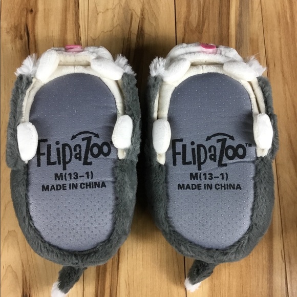 flip a zoo | Shoes | Flipazoo Huskypolar Bear Children Slippers | Poshmark